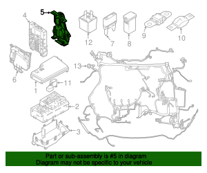 Original 2012-2018 Ford Focus Bracket CV6Z-14A163-AA | Levittown Ford Parts