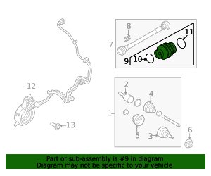 Genuine OEM Ford Part - Boot Kit ML3Z-4421-A | Genuine OEM Ford Parts ...