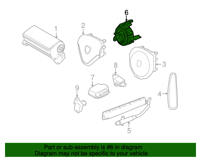 2003-2013 Porsche Clock Spring 955-652-211-12 | OEM Parts Online