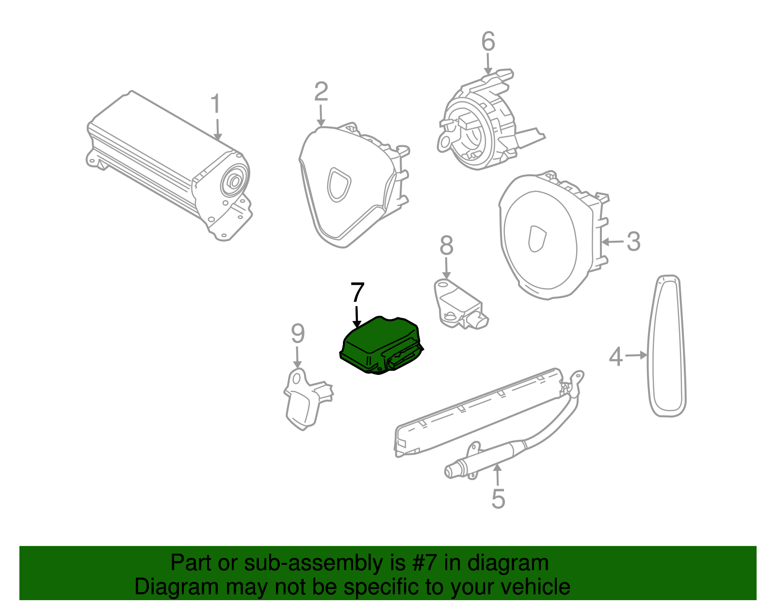 2005-2013 Porsche Control Module 997-618-217-08 | Sunset Porsche Parts