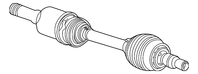 2018-2020 Buick Front Driver Side Half-Shaft Assembly 84675882 ...