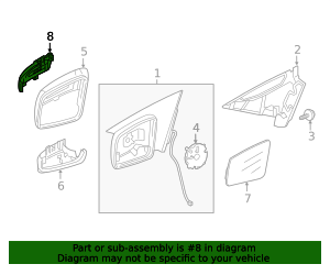 2014-2019 Mercedes-Benz Signal Lens 212-906-73-01 | MB Parts Store