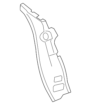 2008-2015 Nissan Pillar Reinforced - Passenger Side (RH) 77644-JM00A ...