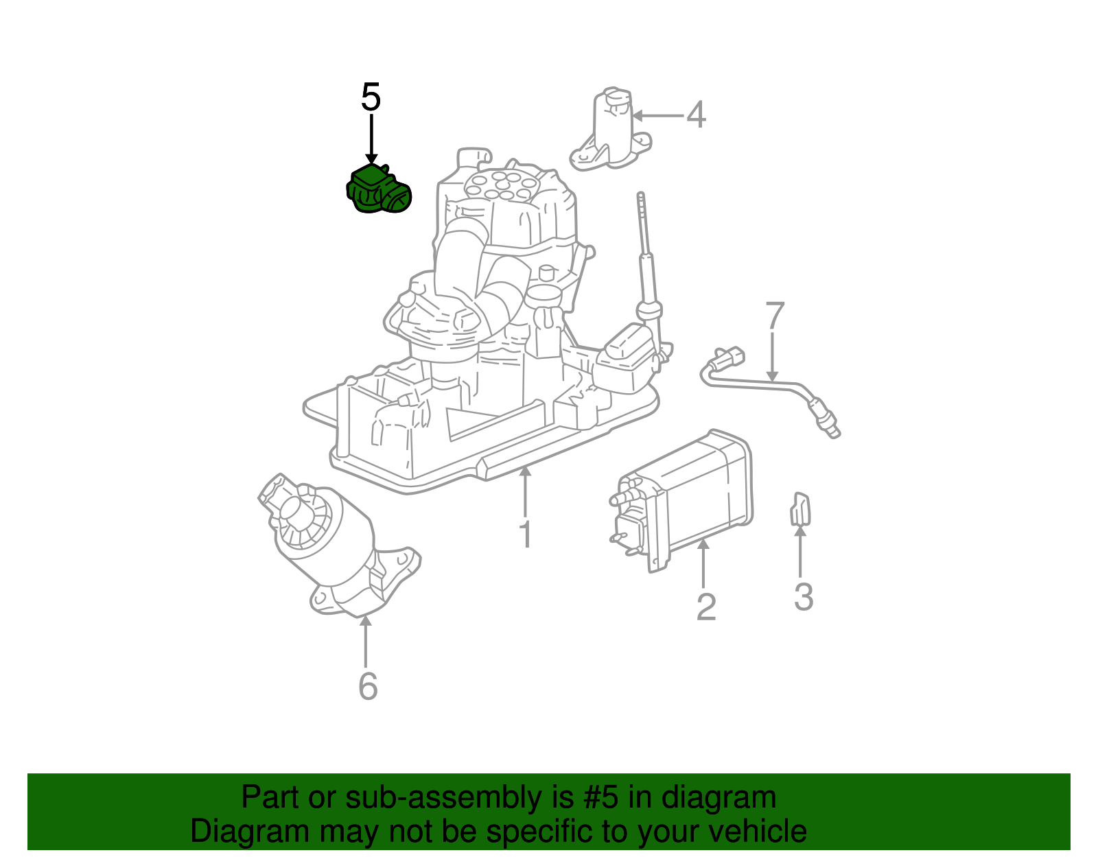 2001-2010 GM Barometric Pressure Sensor 19418812 GM | GMPartsDirect.com