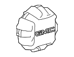 2021-2024 GMC Front and Rear Wheel Trim Cap 84560571 GM | GMPartsDirect.com