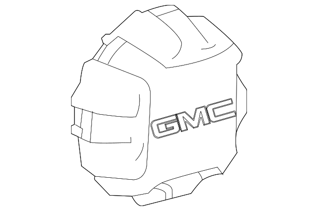 2021-2024 GMC Front and Rear Wheel Trim Cap 84560571 GM | GMPartsDirect.com