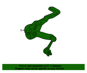 89407-33050 - Height Sensor For 2013-2018 Lexus | Lexus OE Parts