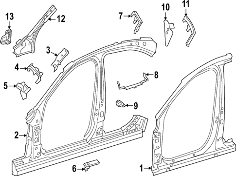 Aperture Panel for 2024 Mercedes-Benz C 43 AMG® | Mercedes-Benz USA Parts