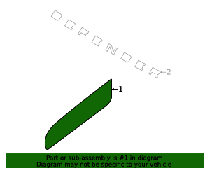 LR146290 - Hood Vent 2020-2023 Land Rover | AutoNationParts.com