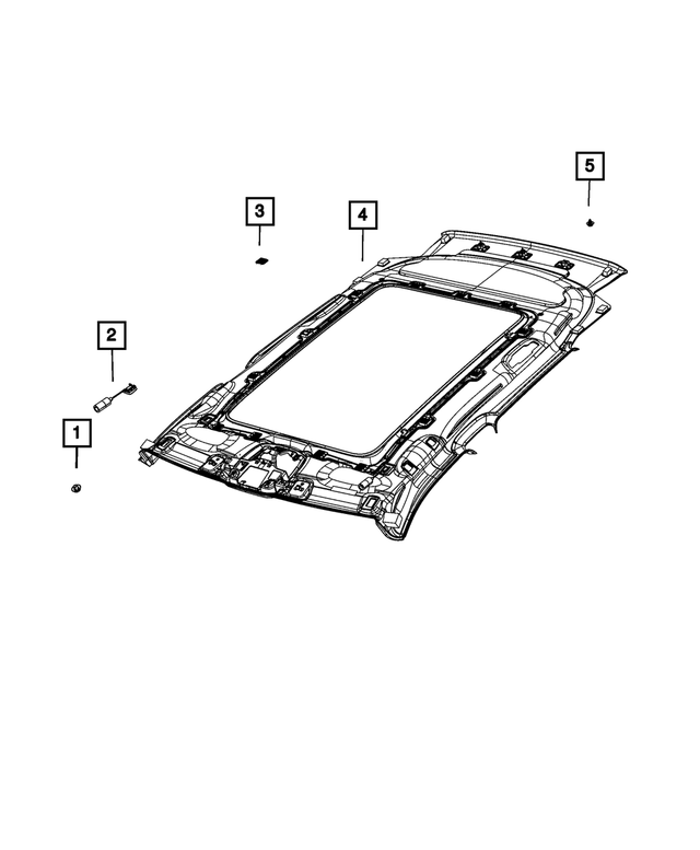 2023 Jeep Compass Headliner 7RF41SA5AA | Mopar eStore