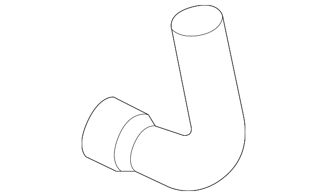 2015-2018 Audi A8 Quattro Radiator Coolant Hose 4H0-121-060-J ...