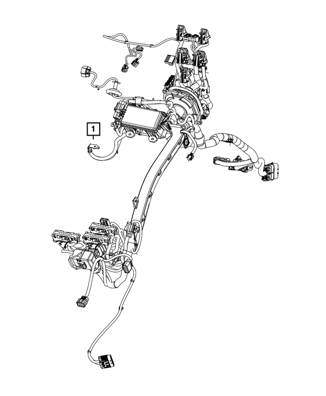 2024 Ram Dash Left Wiring 68623222AA | My Mopar Parts