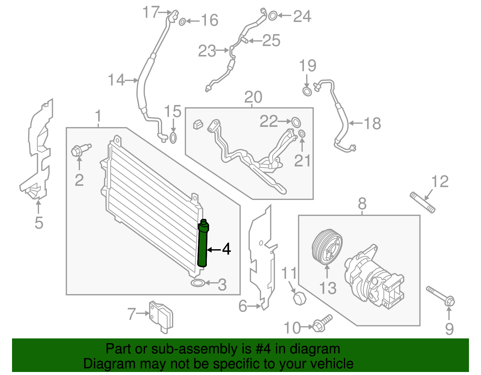 92136-3JA0A - Pressure Sensor - 2013-2024 Nissan | Nissan OEM Parts Direct