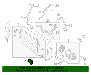 2003-2022 Nissan Ambient Temp Sensor 27722-3VA0A | Nissan Parts Store
