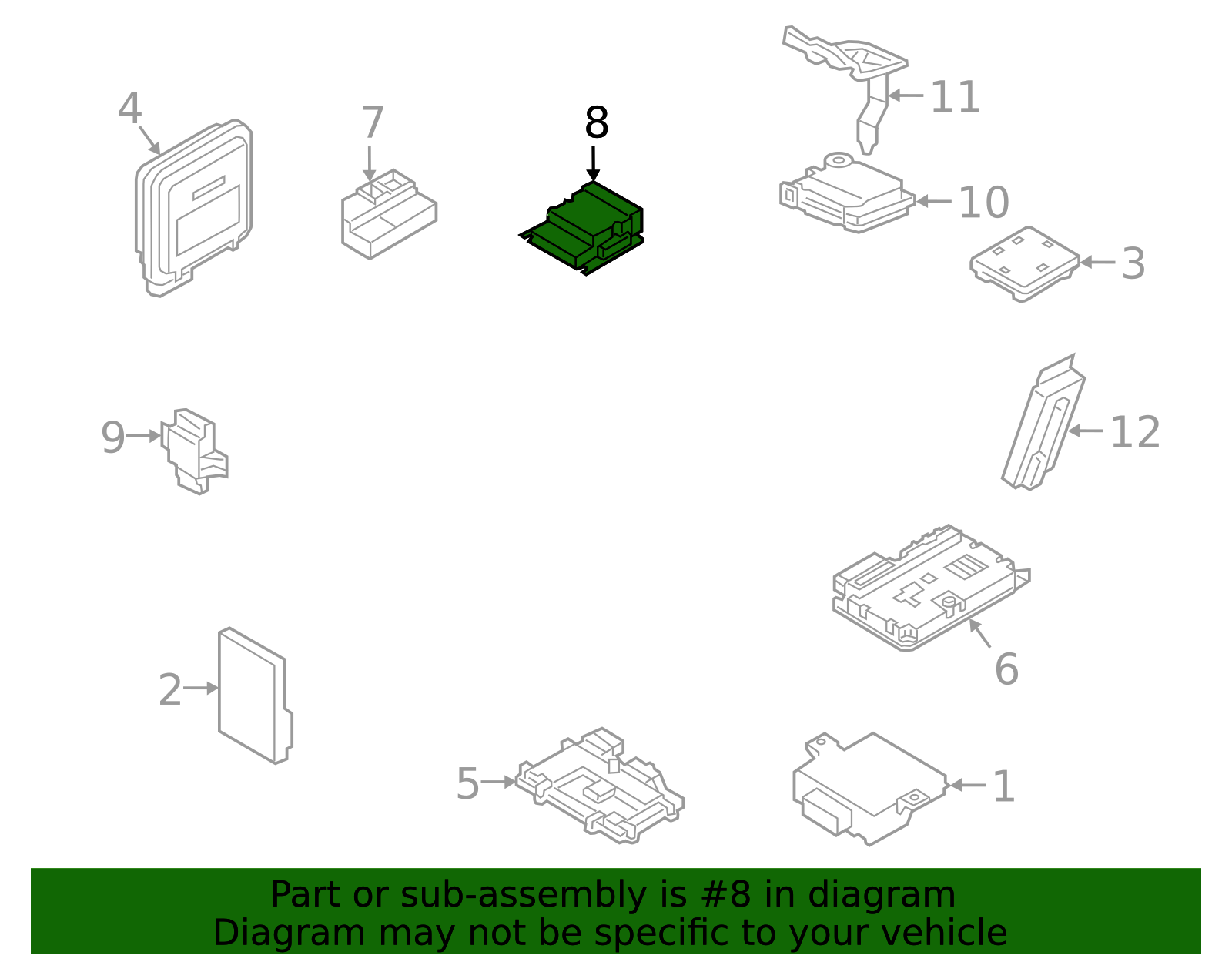 2019-2024 Audi Sdm Module 4N0-959-655-K | TascaParts.com