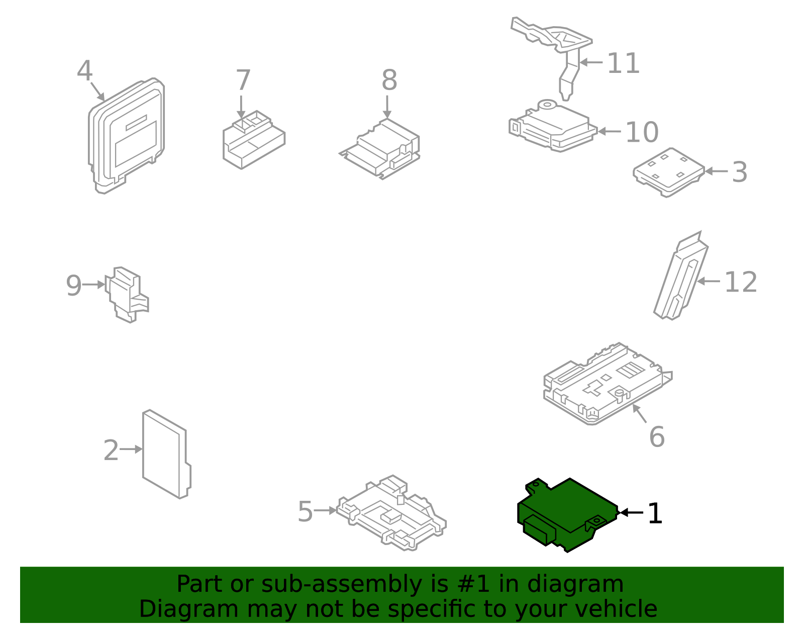 4K1-907-468-Q - Control Module 2025 Audi | Audi OEM Parts