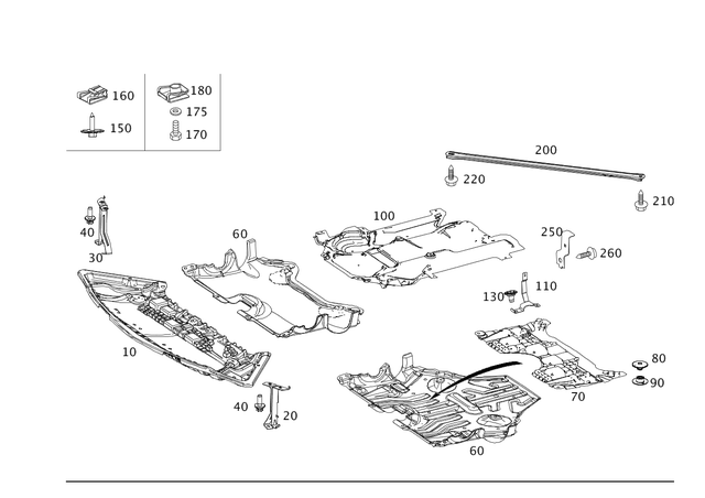 204-520-32-23 - Noise Capsule 2012-2016 Mercedes-Benz | Mercedes-Benz ...