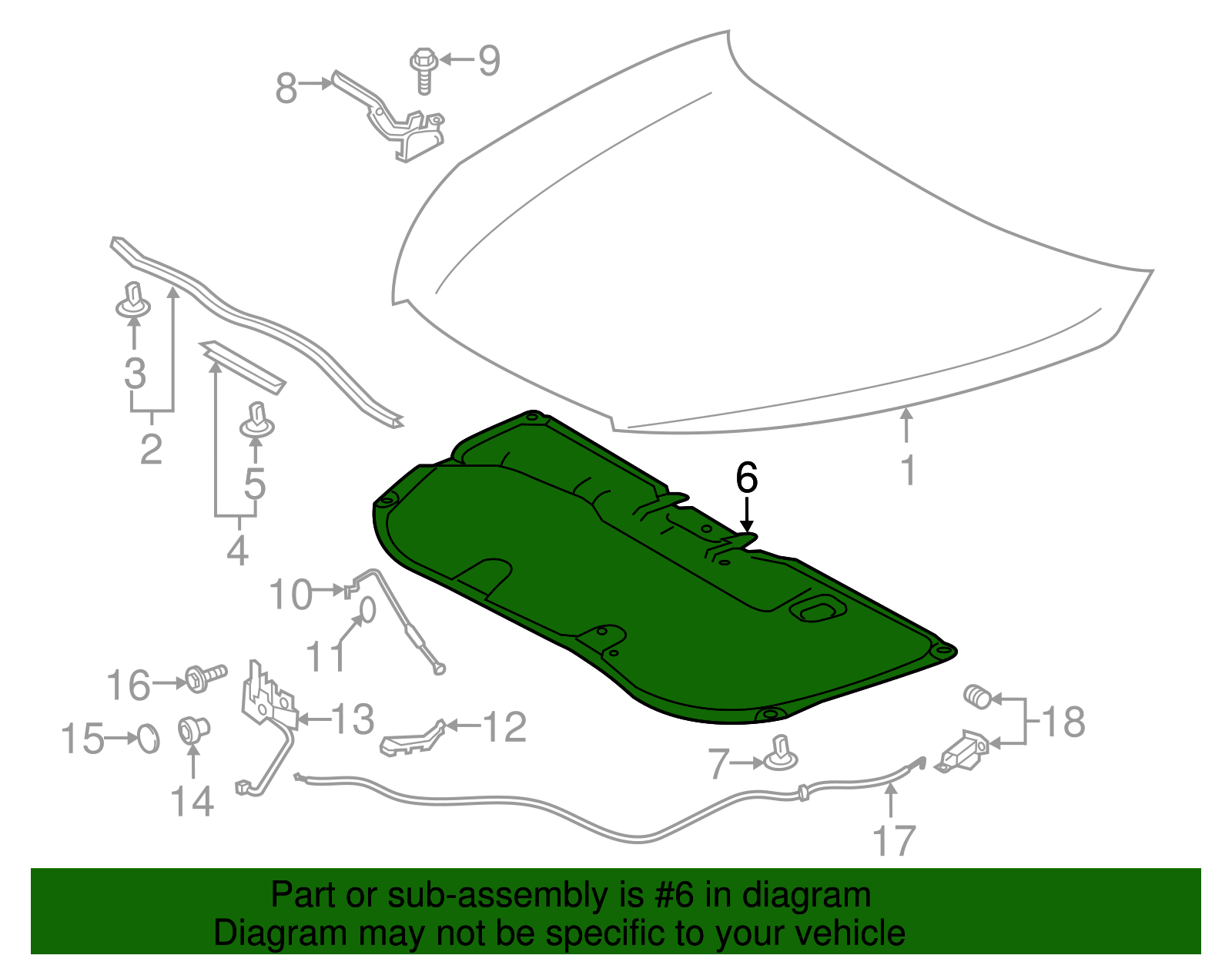 2014-2019 Toyota Highlander Insulator 53341-0E090 | Toyota of Santee