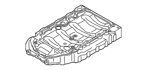 2011-2015 Audi TT Quattro Upper Oil Pan 06J-103-603-BF | OEM Parts Online