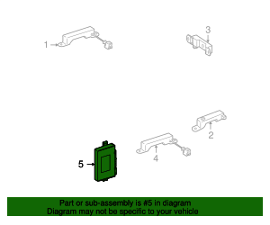 221-900-03-04 - Anti-Theft Alarm Control Unit 2010-2014 Mercedes-Benz ...