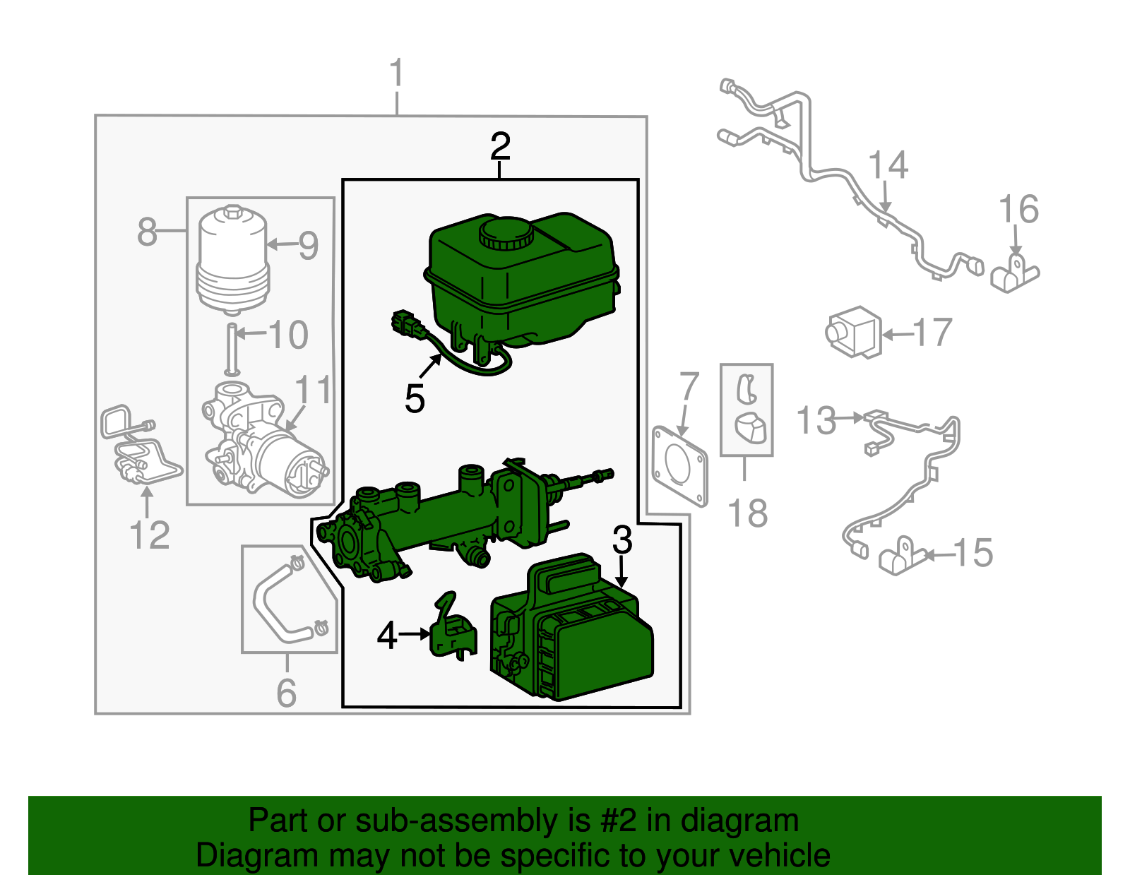 2005-2009 Lexus GX470 | Master Cylinder | 47025-60101 | Express Lexus Parts