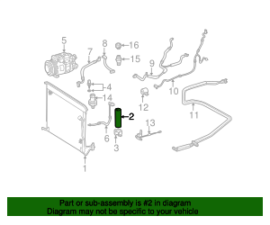 220-830-00-83 - A/C Receiver Drier - 2000-2012 Mercedes-Benz | World ...