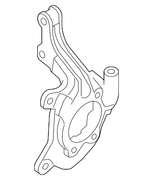 2017-2022 Nissan Knuckle - Passenger Side (RH) 40014-4CE0A ...