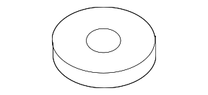 2011-2023 Nissan Engine Cradle Stopper 54342-4BA0A | Parts for Nissans