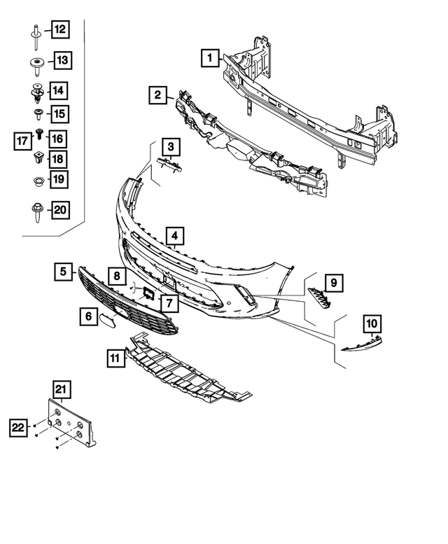 2015-2023 Mopar Screw 68094973AA | Mopar Estores