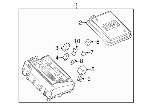 Fuse & Relay for 2020 Chevrolet Traverse | GM Parts Center