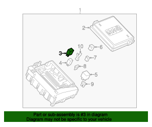 2015-2024 GM Multi-Purpose Relay 84310952 | GM Parts Center