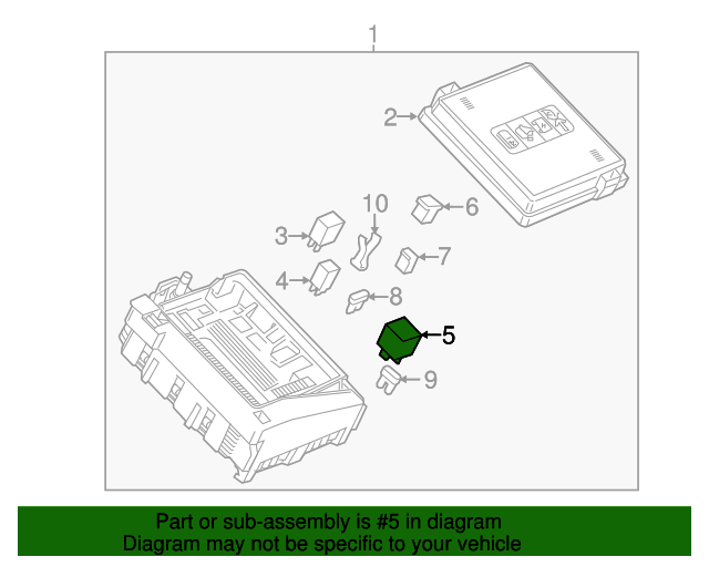 2018-2024 GM Vacuum Pump Relay 84129871 GM | GMPartsDirect.com