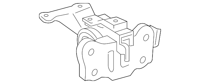 12372-37080 - Side Mount - 2016-2018 Toyota | OEM Genuine Toyota Parts