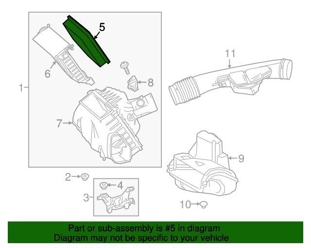 17801-31150 - Air Filter - 2018-2023 Lexus | DiscMonster
