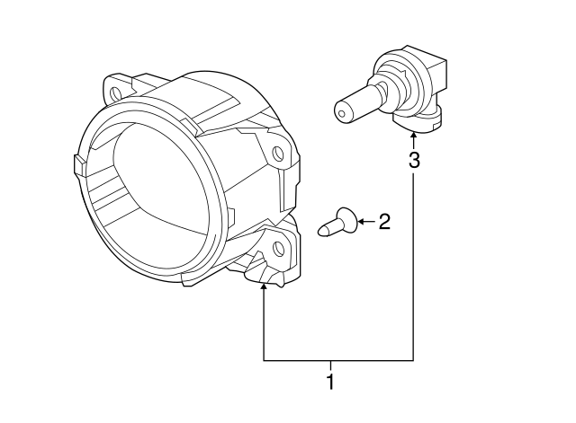 90113-TA0-A00 - Fog Lamp Assembly Screw 2013-2016 Honda | Group 1 Auto ...