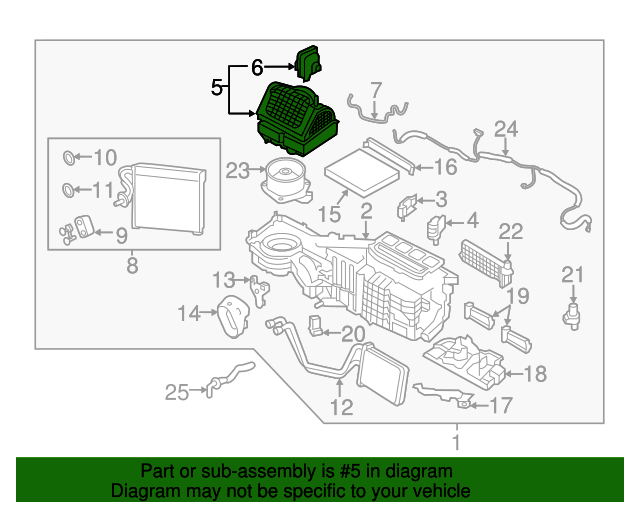 27210-EZ00A - Air Inlet 2016-2024 Nissan | Nissan Parts & Accessories ...