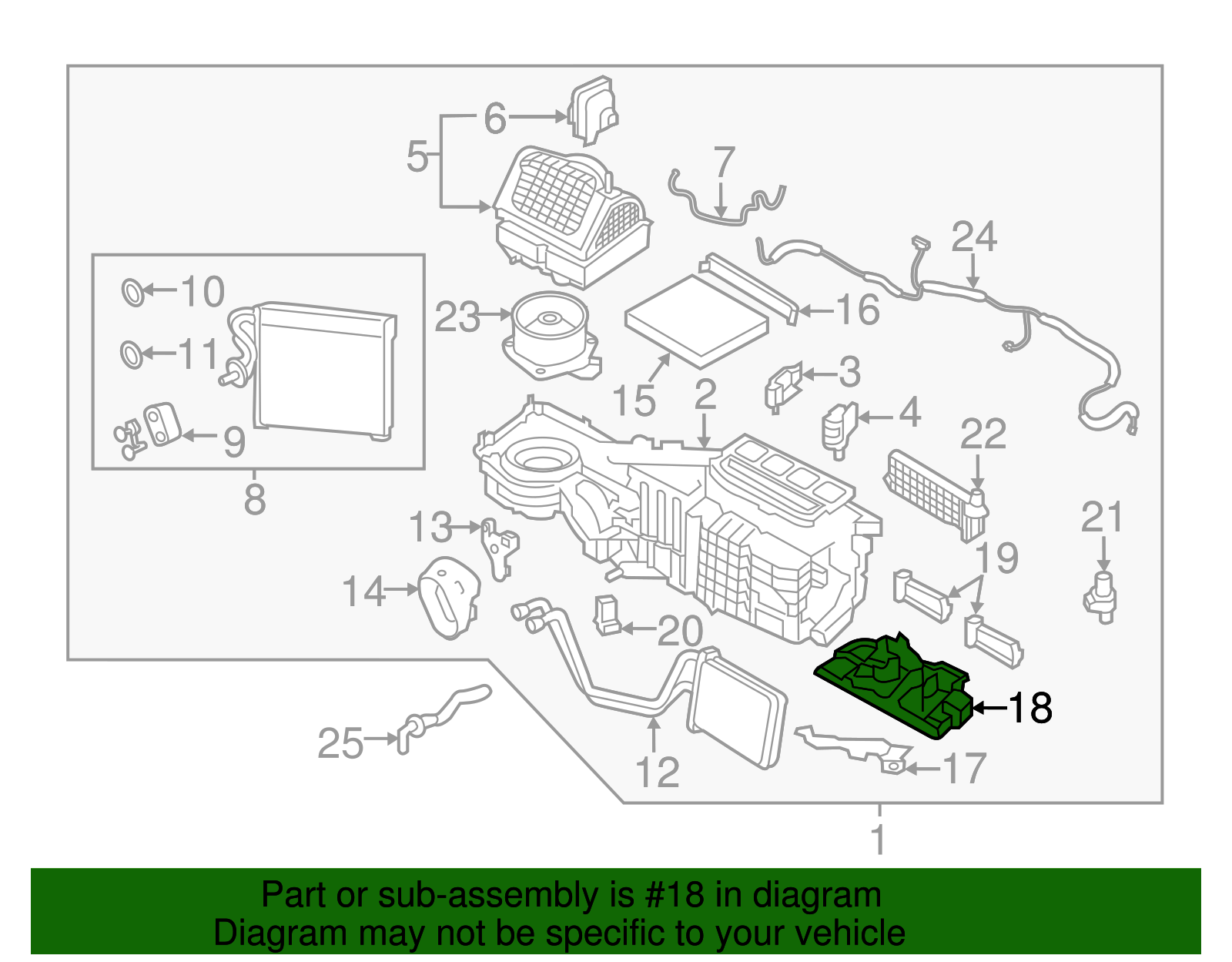 2016-2018 Nissan Lower Duct 27836-EZ01A | Sullivan Brothers Nissan