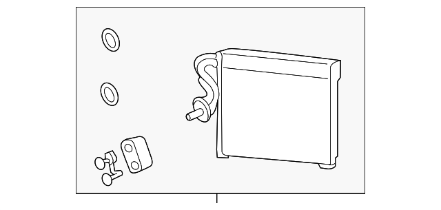 2019-2020 Nissan Evaporator Assembly 27280-9FU0A | Parts for Nissans