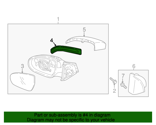 87613-D3000 - Signal Lamp - 2016-2021 Hyundai Tucson | World OEM Parts ...
