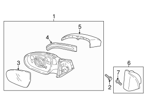 2016-2021 Hyundai Tucson Mirror Cover 87626-D3000 | OEM Parts Online