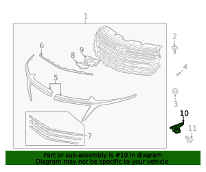 2020-2022 GM Dashboard Camera 19418274 | GM Parts Center