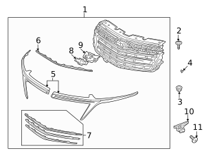 2019-2024 Chevrolet Equinox Front View Driver Information Camera ...