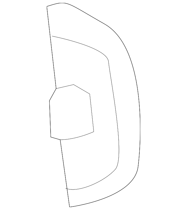 231-820-00-74 - Reflector 2013-2020 Mercedes-Benz | Mercedes-Benz USA Parts