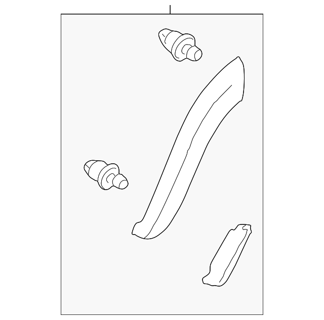 2001-2004 Toyota Sequoia Flare 75745-0C900 | Toyota Parts Center