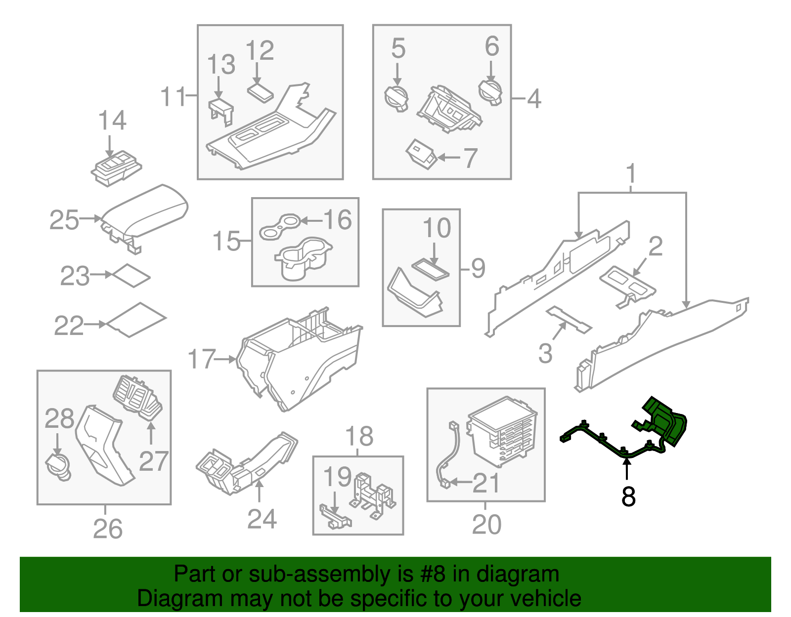 84624-C2AH0 - Harness 2018-2019 Hyundai Sonata | Hyundai Wholesale Direct