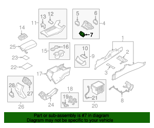 2018-2019 Hyundai Sonata Auxiliary Jack 96120-C2600 | World OEM Parts ...