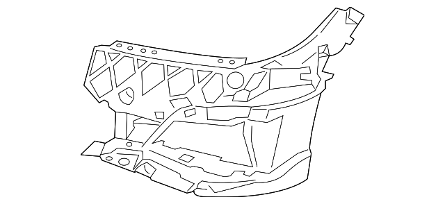51118069349 - 2020-2021 BMW Support Panel (51-11-8-069-349) | BMW of ...