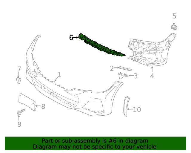 2019-2020 BMW Lower Support 51-75-8-075-658 | BMW Parts