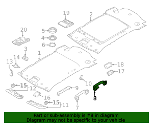 Genuine Grip Handle for 2018-2019 Land Rover Discovery Sport | Land ...