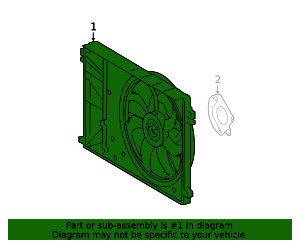 16360-31500 - Fan Assembly 2019-2024 Lexus | Longo Lexus Parts